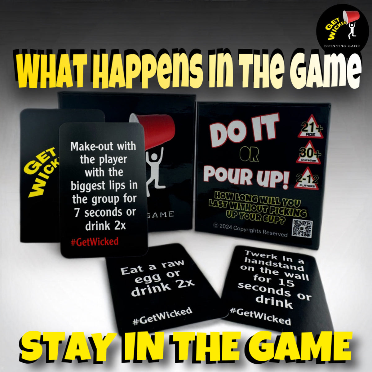 Get Wicked Drinking Card Game | Are you ready for a wild, crazy, freaky ...